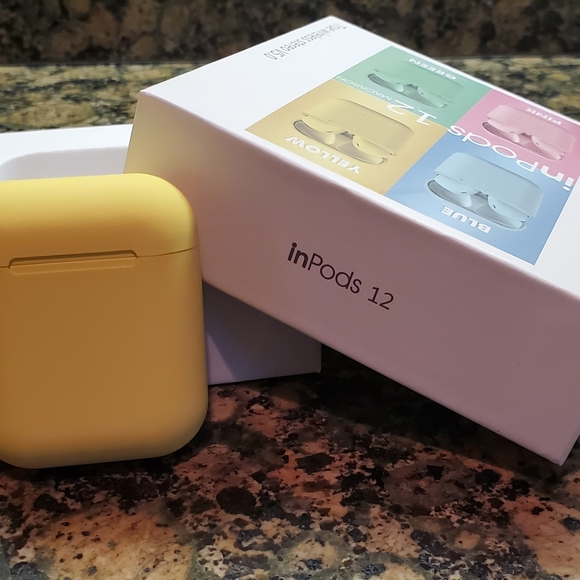 Other | Inpods I12 Yellow Tws Earpiece | Poshmark